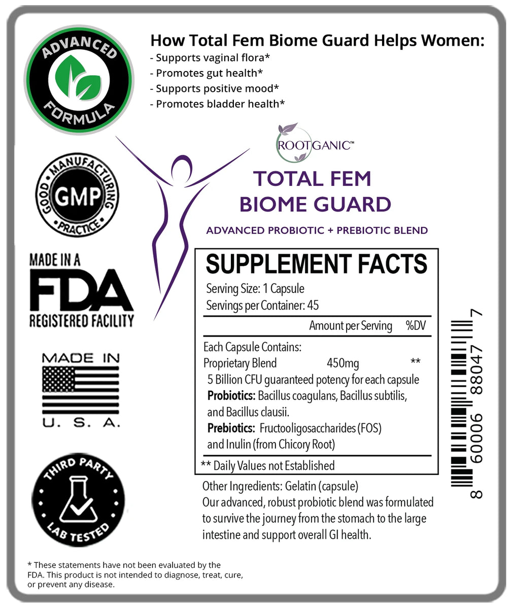 Biome Guard: Vaginal Probiotic for Women | Rootganic – Isa Herrera's ...