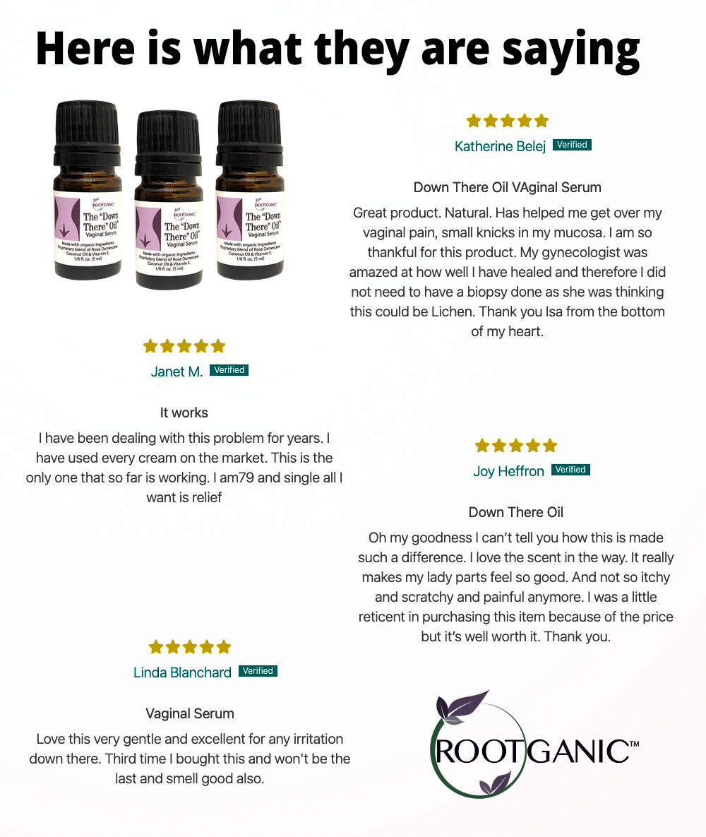 Down There Oil Vaginal Serum – store.rootganic